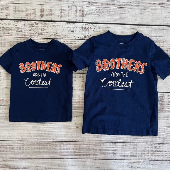Carter's | Shirts & Tops | Brothers Are The Coolest Matching Shirts ...